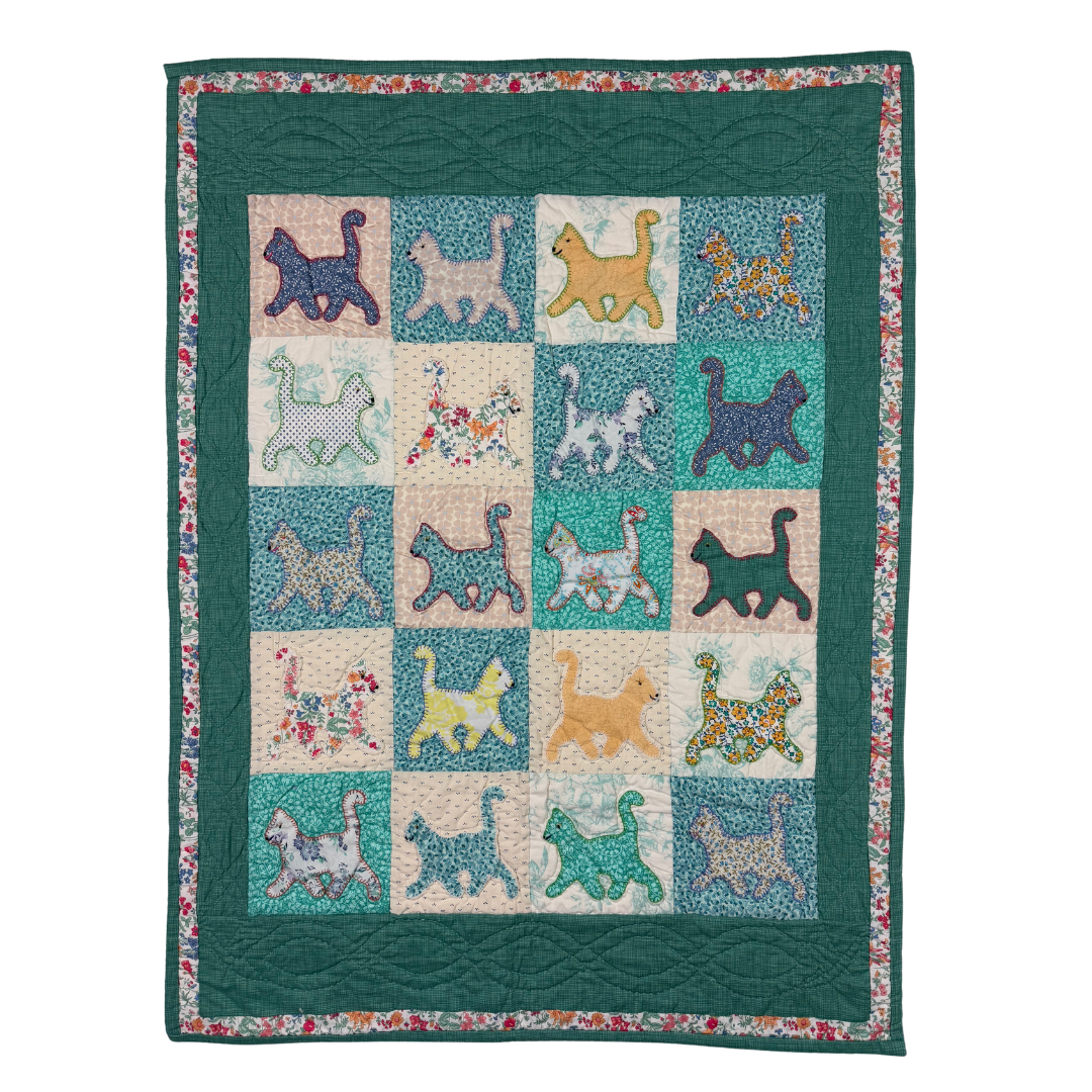 Children's Handmade Quilt Butterflies | Fine Cell Work