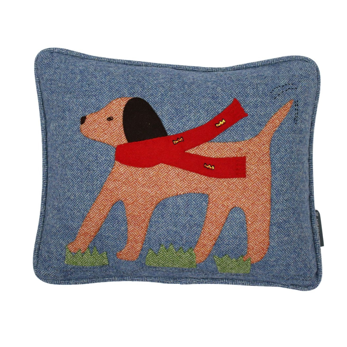 Kit Kemp Labrador Hand-Stitched Dog Cushion – Fine Cell Work