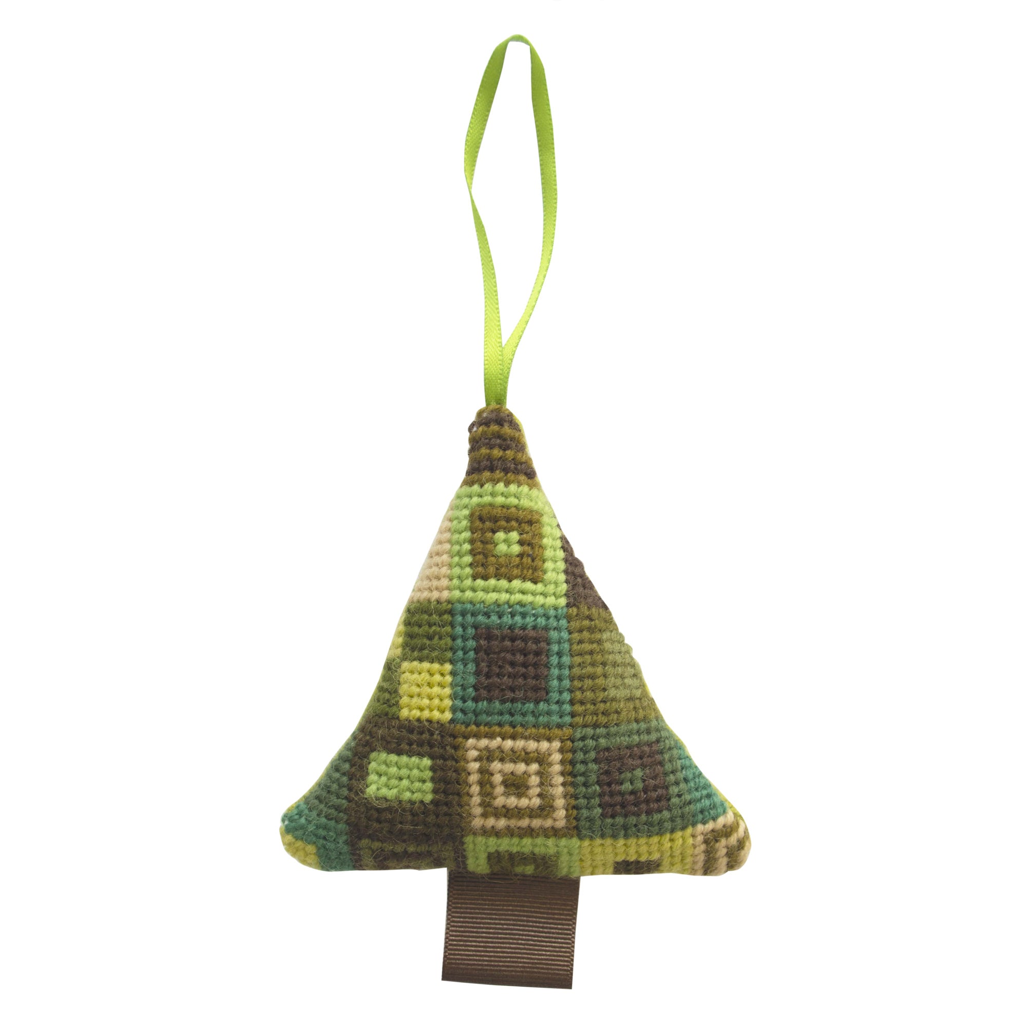 Handmade Green Christmas Tree Decoration | Fine Cell Work