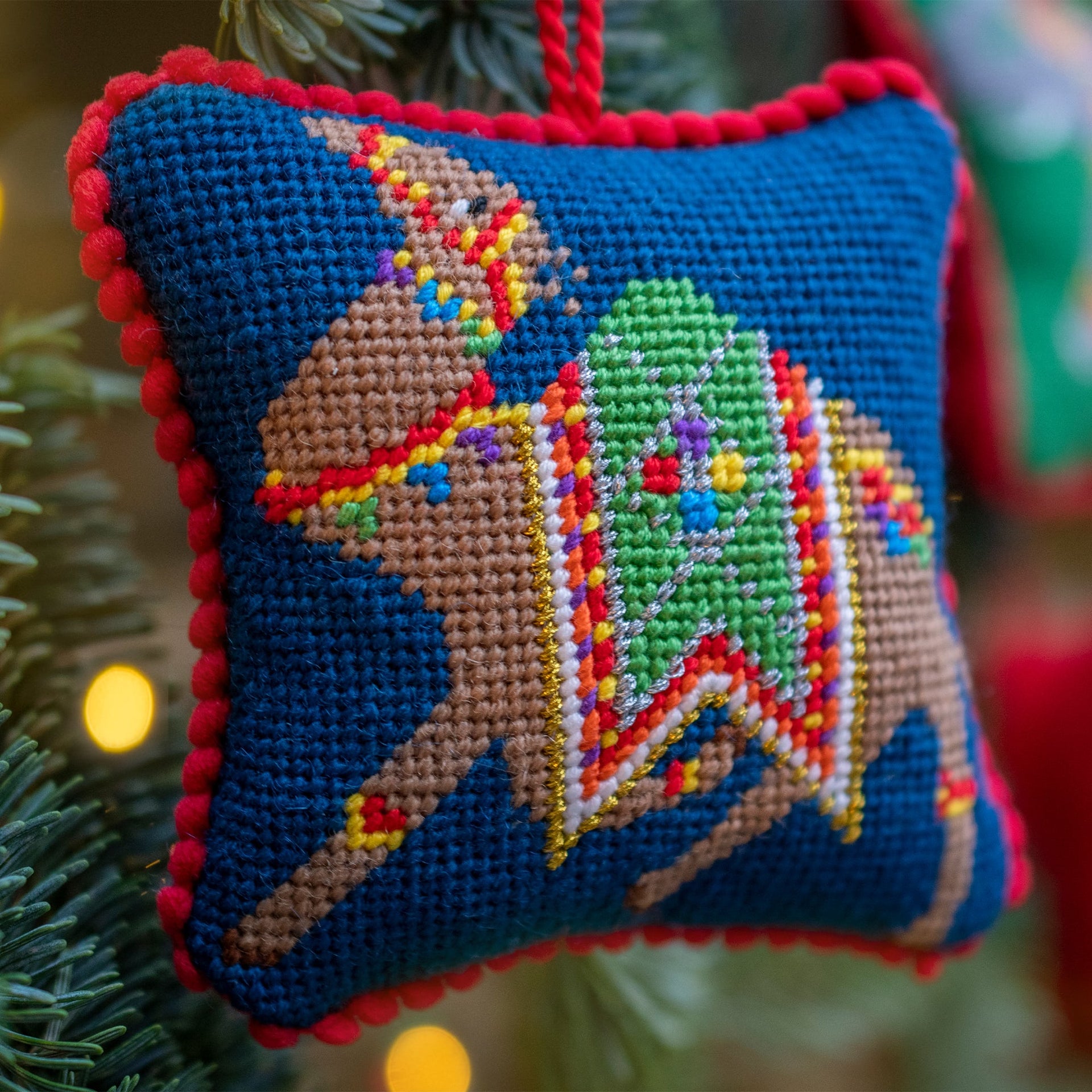 Hand-stitched decorations | Fine Cell Work