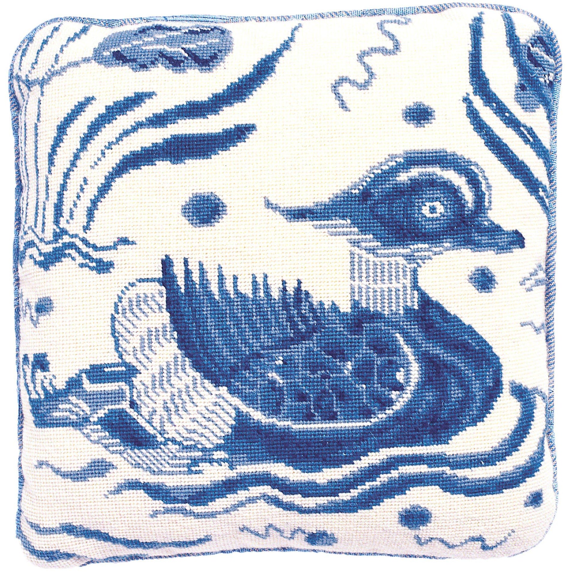 Fine Cell Work De Morgan Needlepoint Cushion Kits | Fine Cell Work